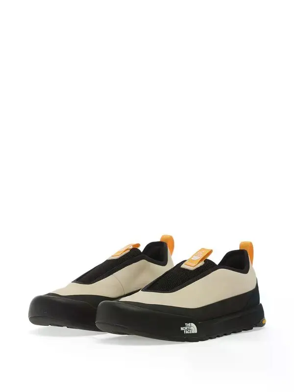 The North Face Beige Slip-on Sneakers With Pull Tab Detail