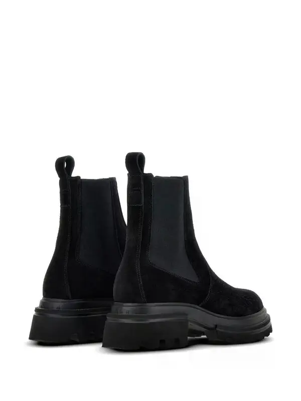 Hogan Elastic Suede Ankle Boots
