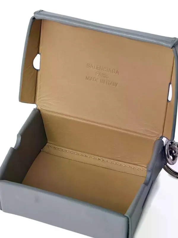 Balenciaga Embossed Logo Key Holder