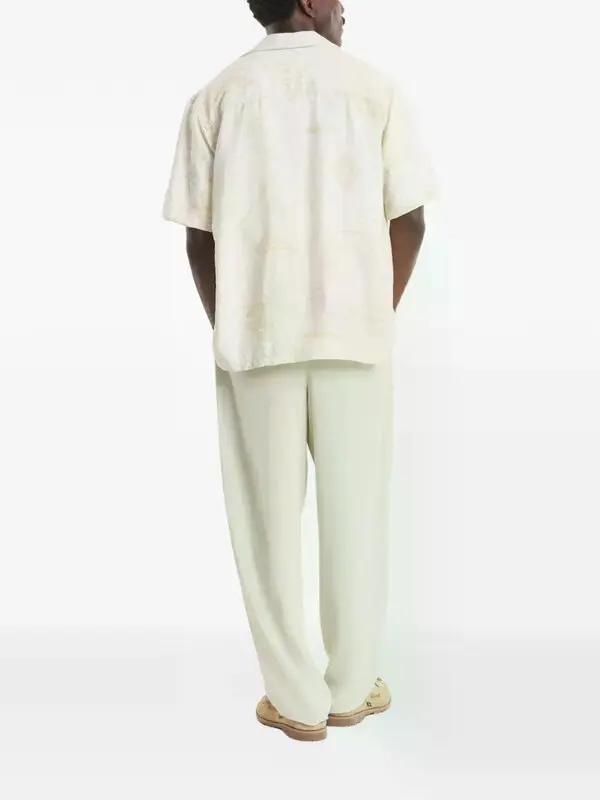 Maison Kitsuné Parisian Map Resort Shirt