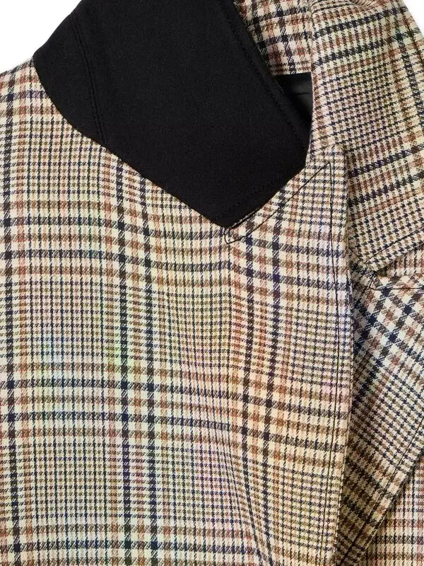 Paul Smith Check Belted Coat