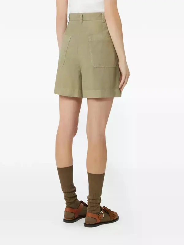 Max Mara Pleated Tailored Shorts