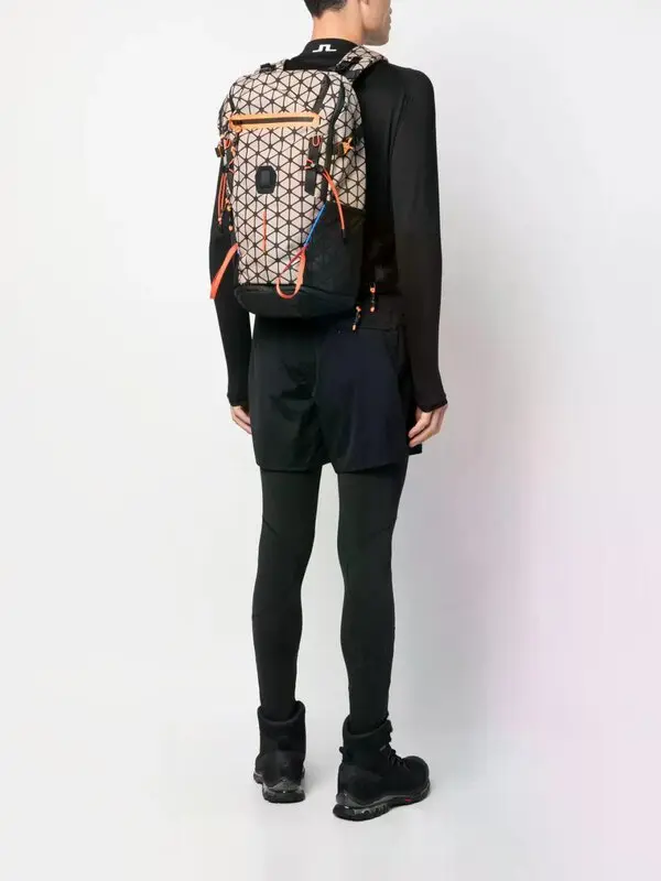PIQUADRO Graphic Print Backpack