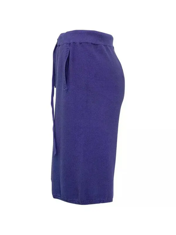LANEUS Knitted Bermuda Shorts