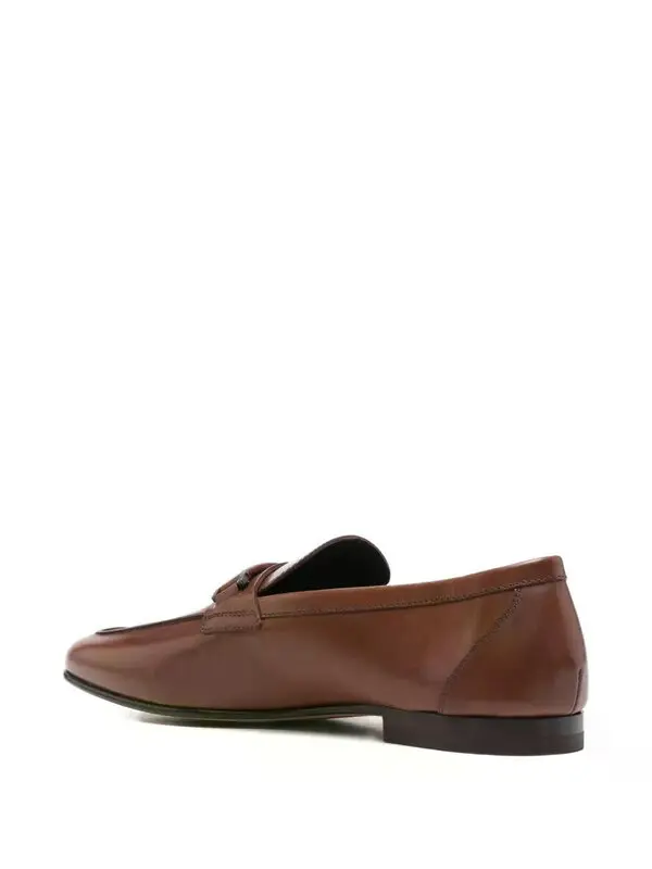 TOD'S Penny-strap Leather Loafers
