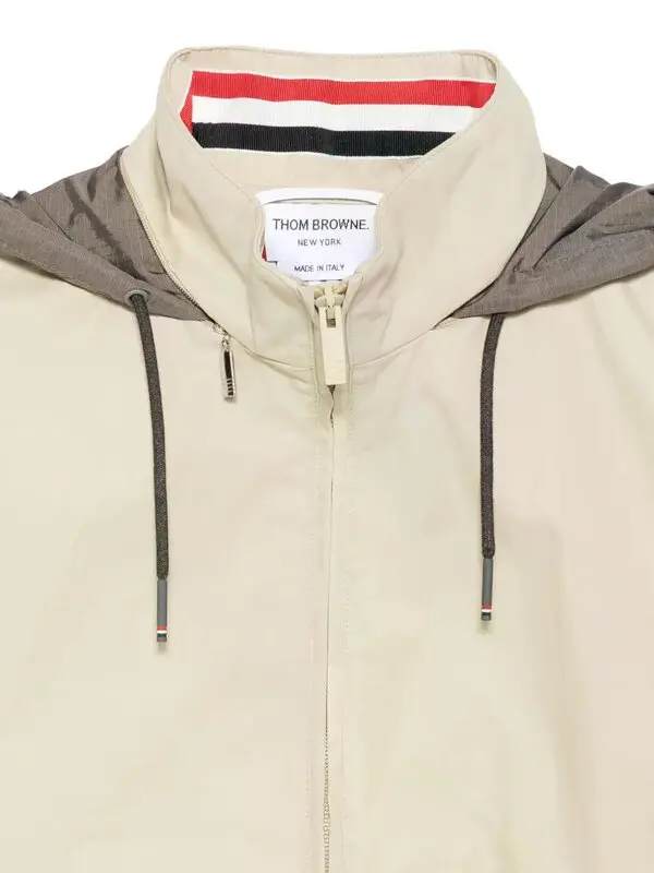 Thom Browne Zip-up Hooded Jacket