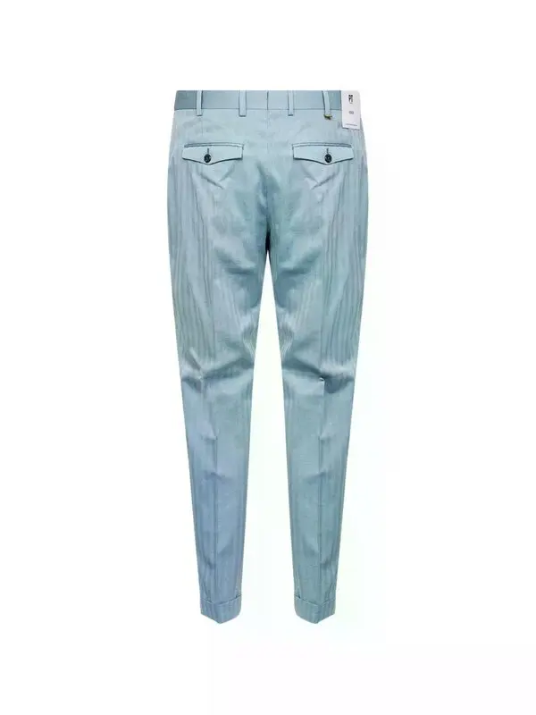 PT TORINO Pleated Trousers With Belt Loops