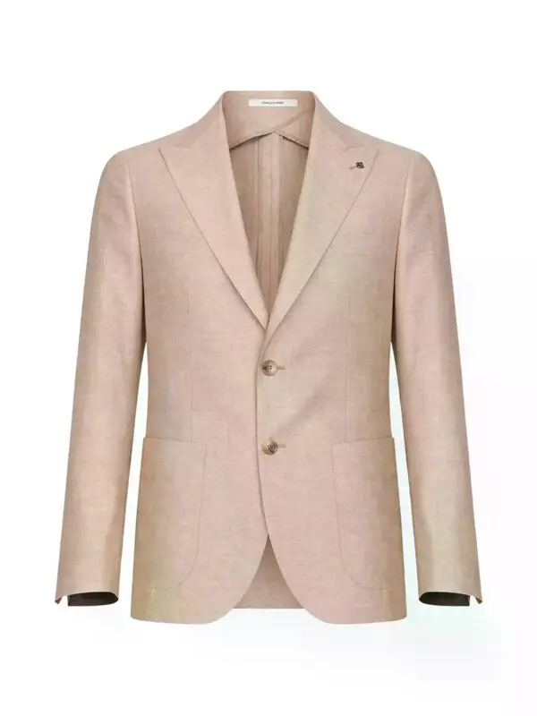 Tagliatore Peak-lapel Two-button Blazer - Neutrals