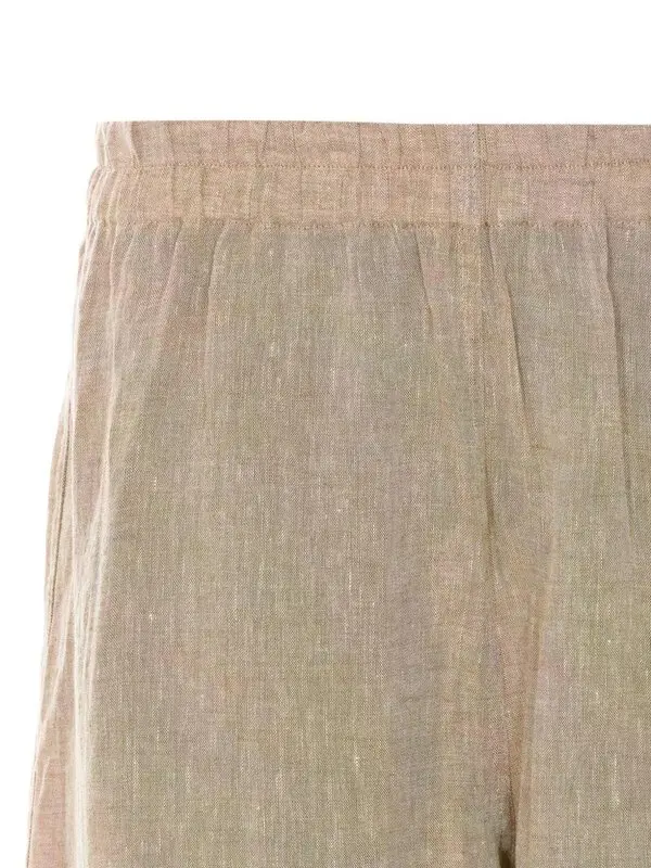 MAURIZIO PECORARO Palazzo Pants With Elasticated Waistband - Neutrals