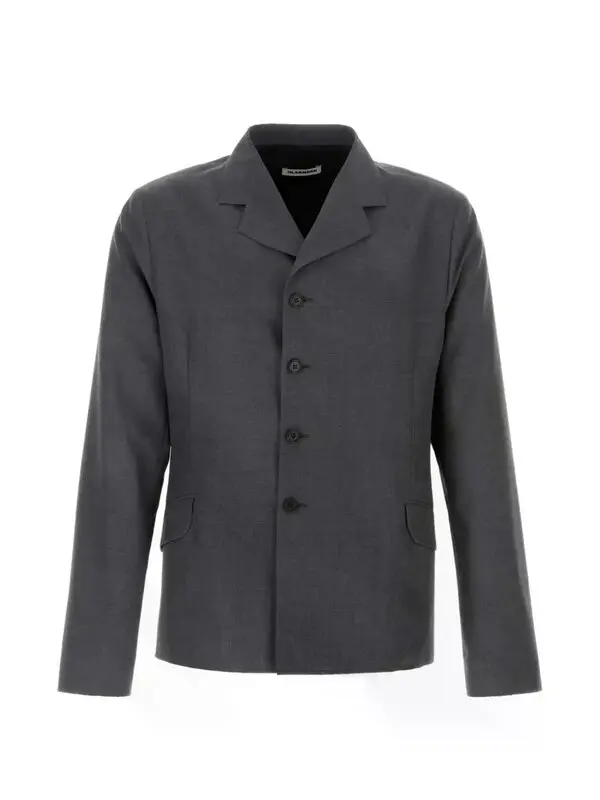 JIL SANDER Wool Poplin Jacket
