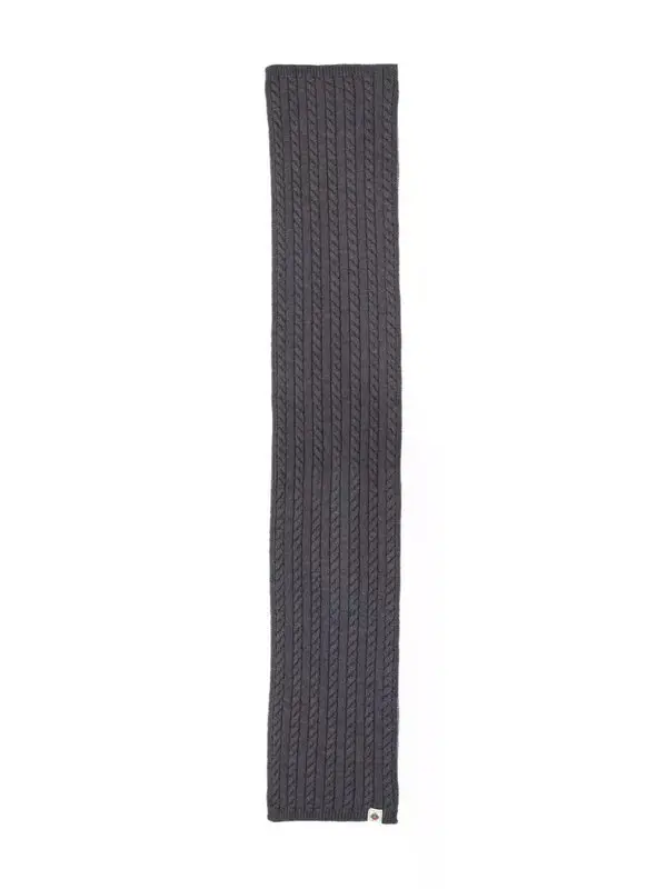 Bally Cable-knit Wool Scarf