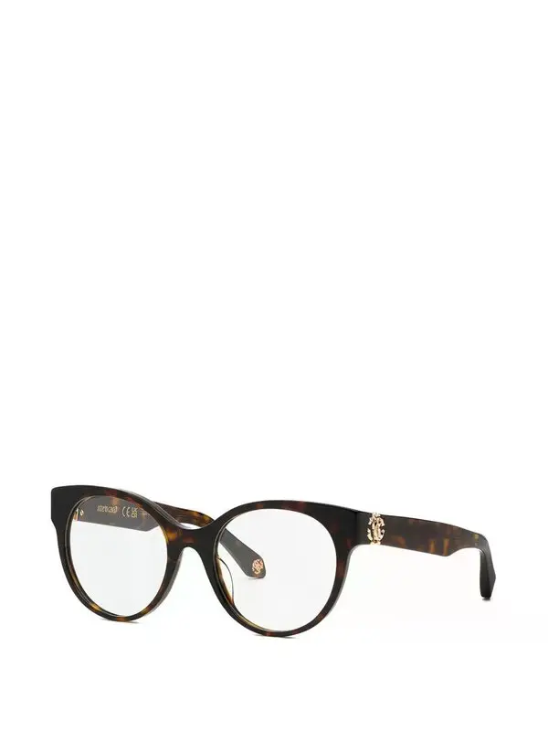 Roberto Cavalli Round-frame Glasses - Brown