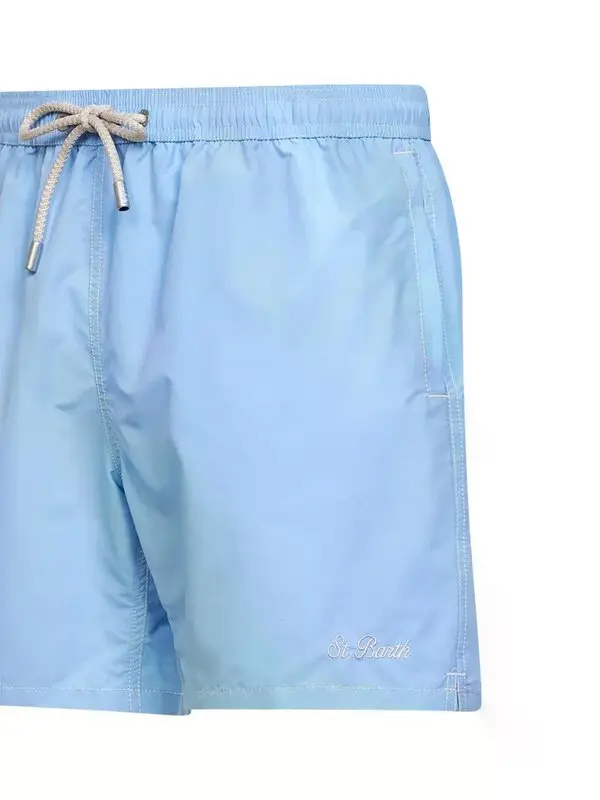MC2 SAINT BARTH Drawstring Swim Shorts - Blue