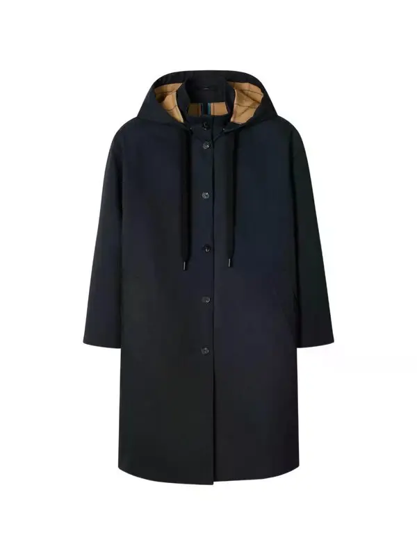 Paul Smith Hooded Coat - Blue