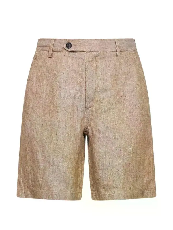 MC2 SAINT BARTH Herringbone Bermuda Shorts