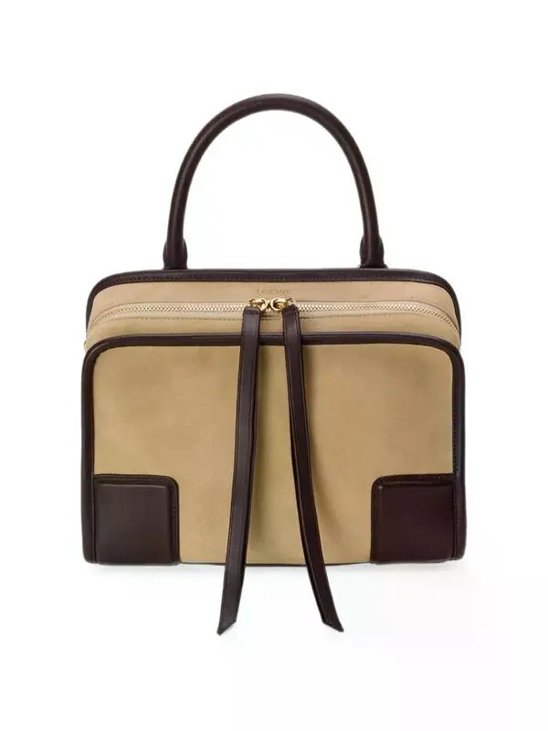 Loewe Colourblock Handle Tote Bag - Neutrals