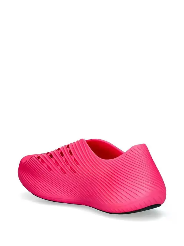 Adidas Stripes Ribbed Sneakers - Pink
