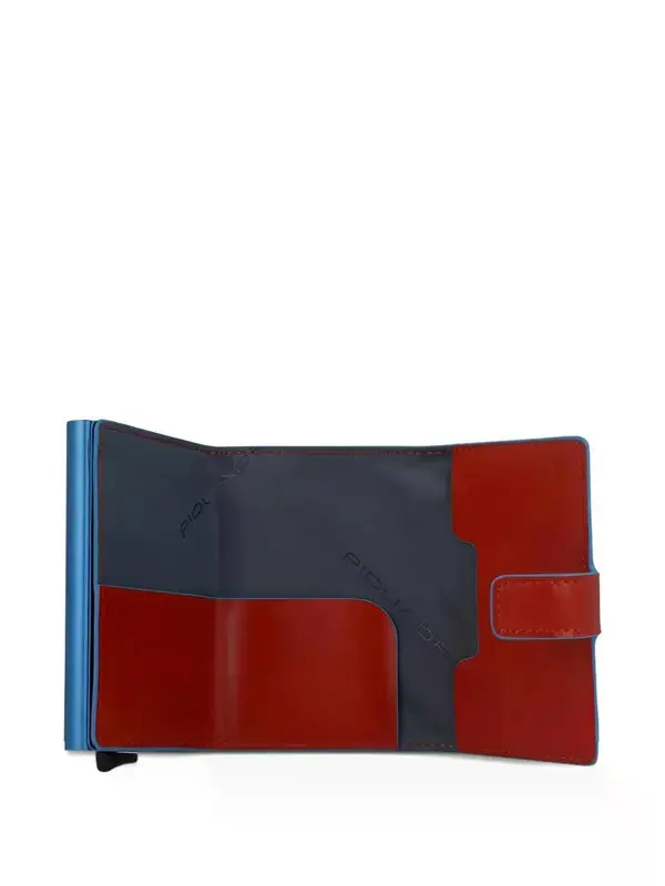PIQUADRO Metal Leather Cardholder