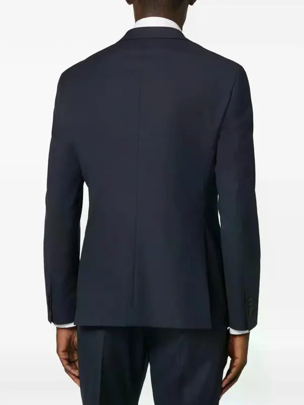 Boggi Milano Patterned Wool Blazer