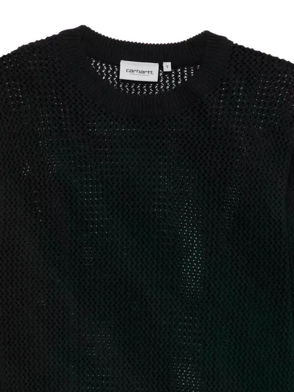 Carhartt Work In Progress Stockton Open-knit Sweater - Black