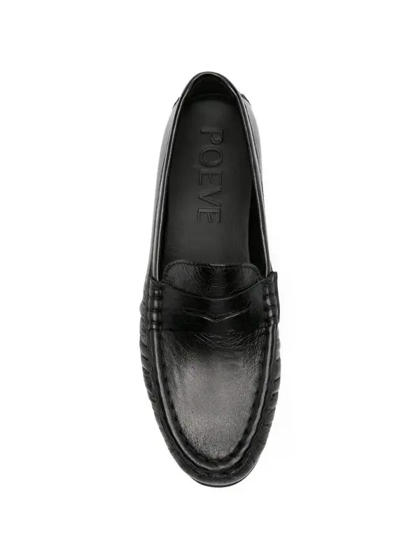 POEVE Leather Loafers