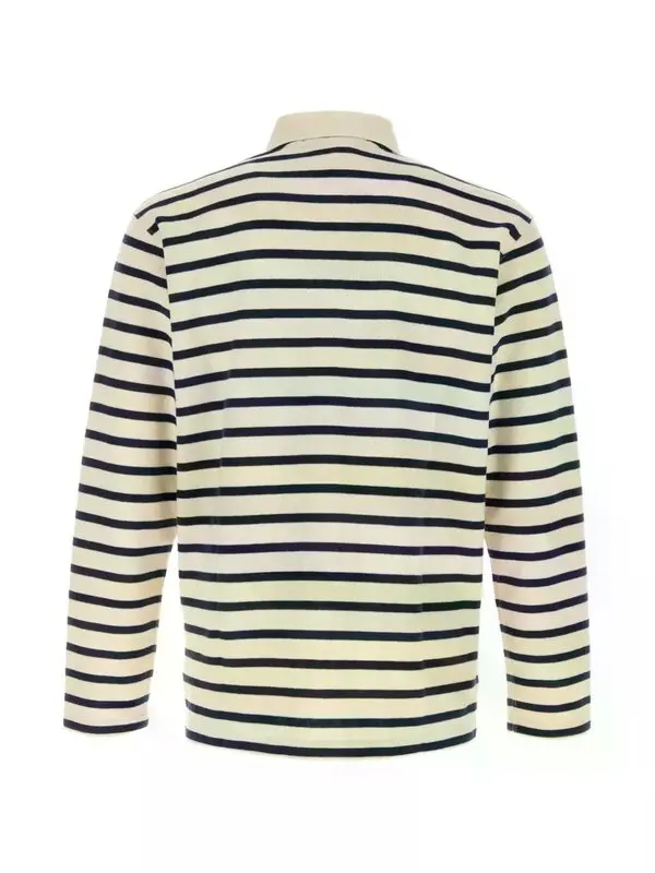 Junya Watanabe Striped Polo Shirt