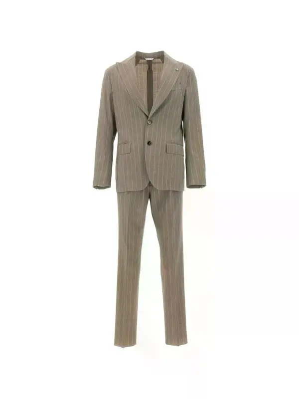 MANUEL RITZ Pinstriped Suit