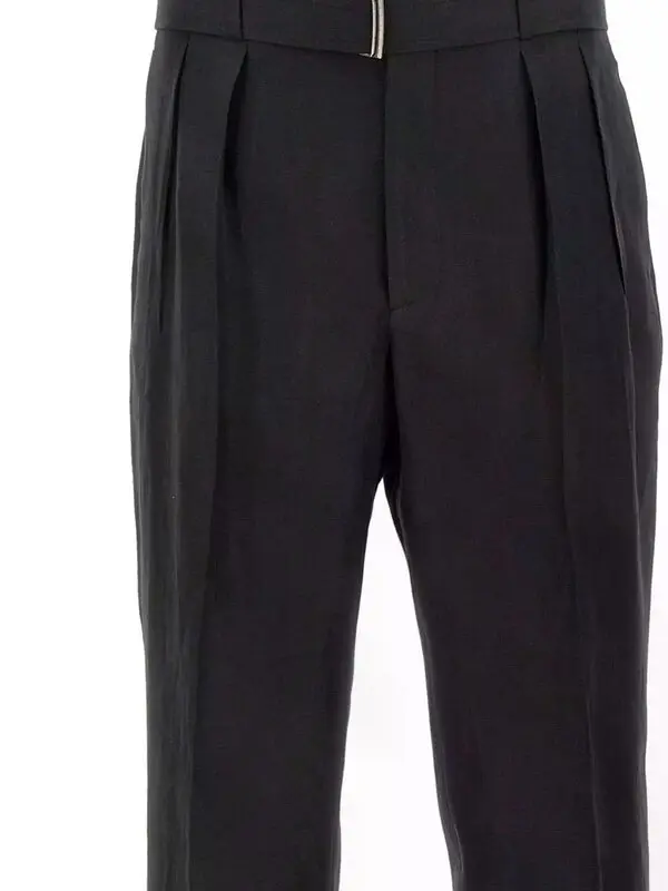 Tagliatore Belted Pleated Trousers