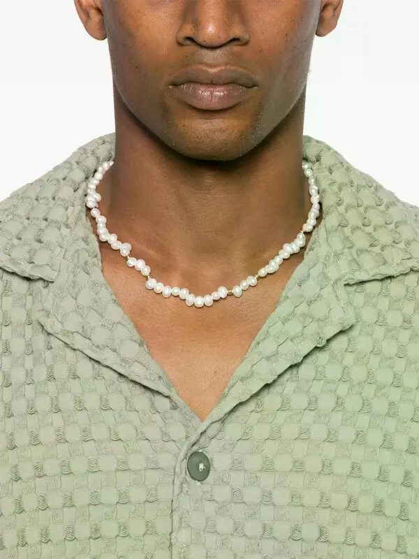 OAS Company Cuba Camp-collar Shirt - Green