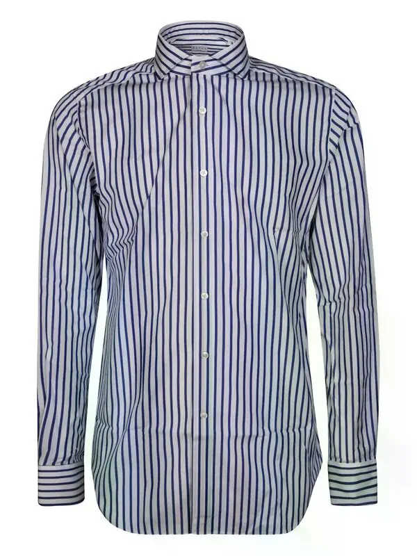 XACUS Poplin Striped Shirt