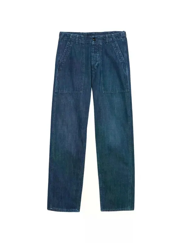 FORTELA Fatigue Pocket Denim Trousers