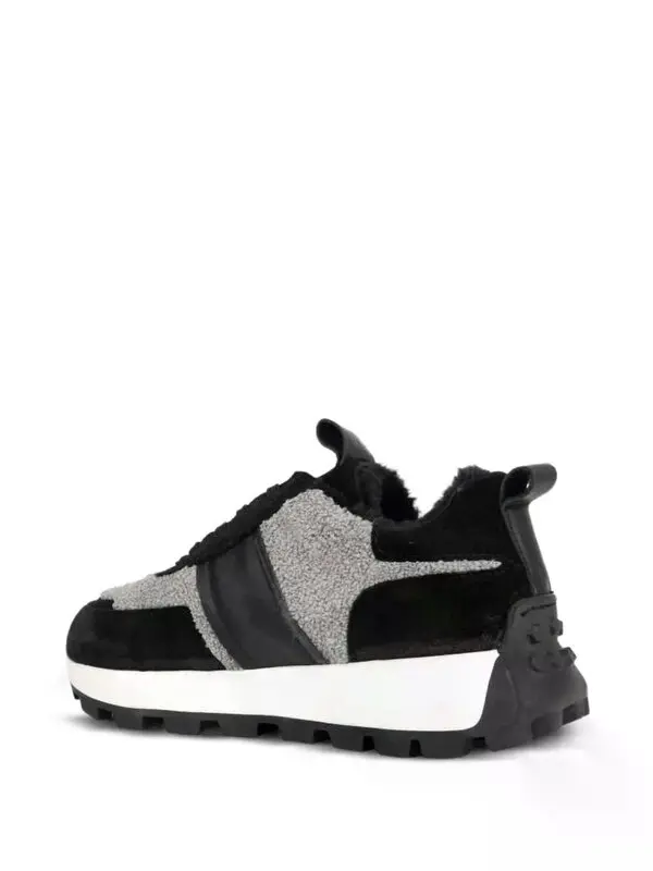 SERGIO MORETTI FIRENZE Shearling Panelled Sneakers