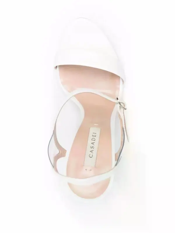 Casadei Open-toe High Stiletto Sandals