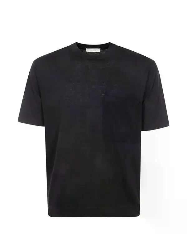 FILIPPO DE LAURENTIIS Round-neck T-shirt - Black