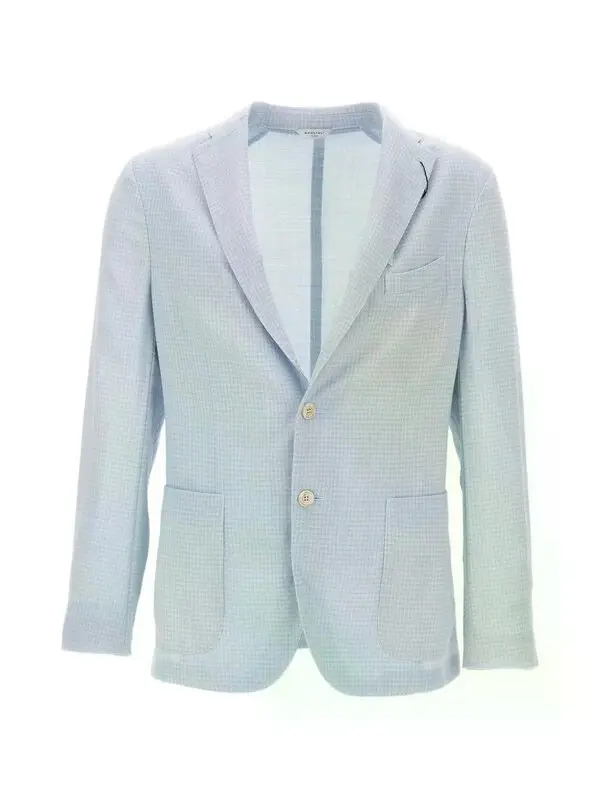 Boglioli K Checked Patch-pocket Blazer