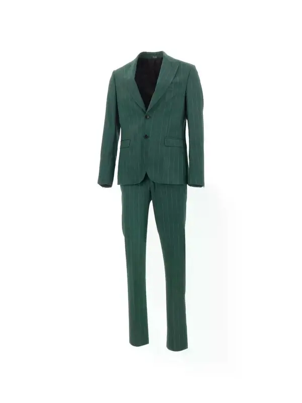 UNGARO Pinstripe Peak-lapel Suit