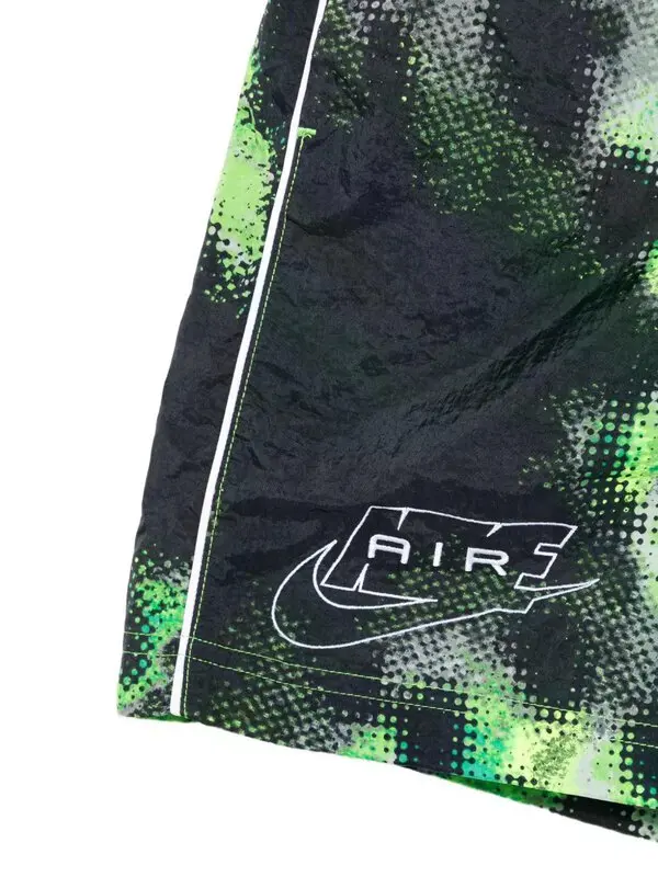 Nike Graphic Print Shorts With Contrast Piping