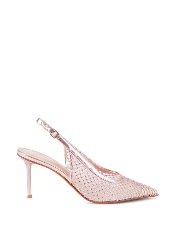 SERGIO LEVANTESI Greta Slingback Pumps - Pink