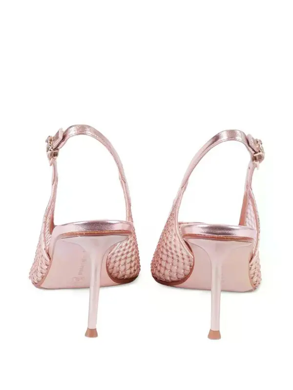 SERGIO LEVANTESI Greta Slingback Pumps - Pink