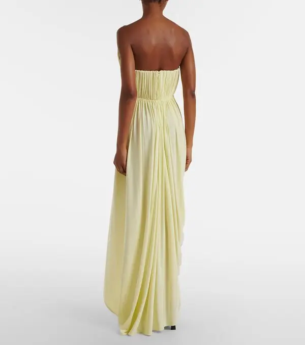 Stella McCartney Crepe Jersey Bustier Dress