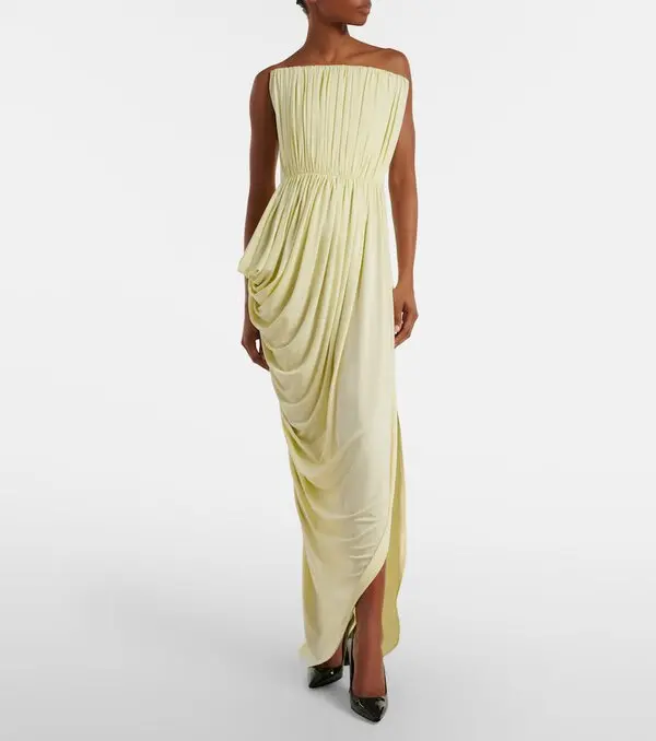 Stella McCartney Crepe Jersey Bustier Dress
