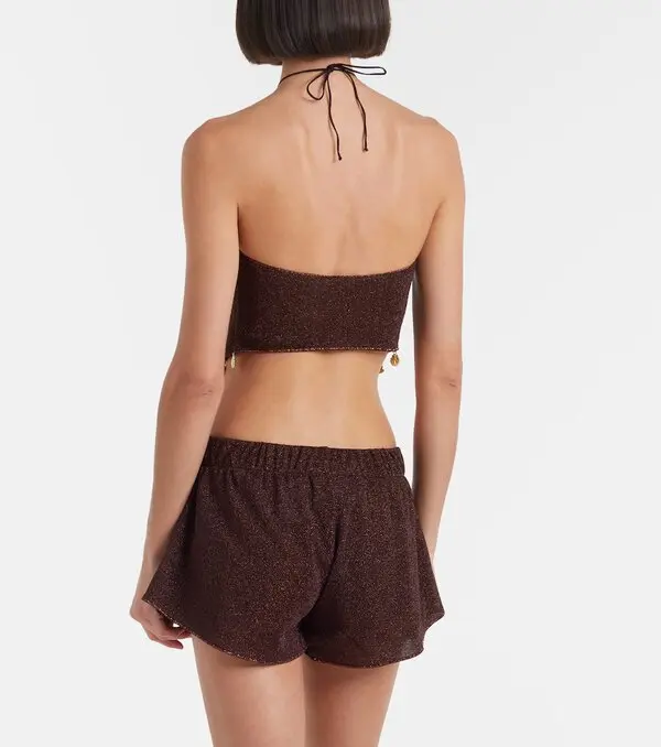 Oseree Lumiere Shorts - Brown