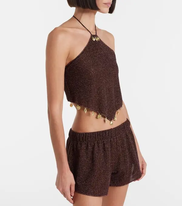 Oseree Lumiere Shorts - Brown