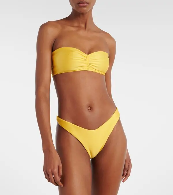 Jade Swim Vera Bikini Bottoms - Yellow