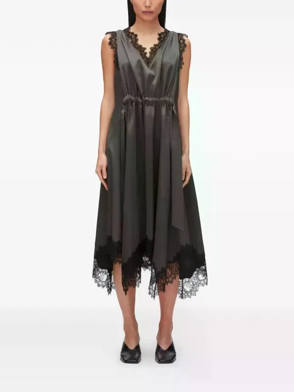 3.1 Phillip Lim Lace V-neck Midi Dress