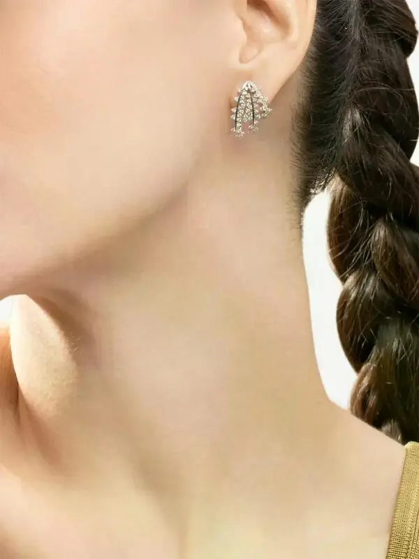 ANANYA Diamond Tri-hoop Earrings