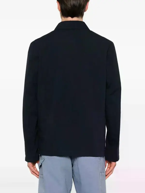 A.p.c. Texturised Cotton Shirt Jacket