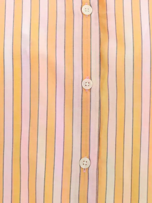 SOSUE Antonia Striped Long-sleeved Shirt