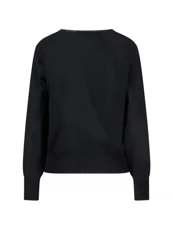 VIVIENNE WESTWOOD Orb Crew-neck Sweater - Black