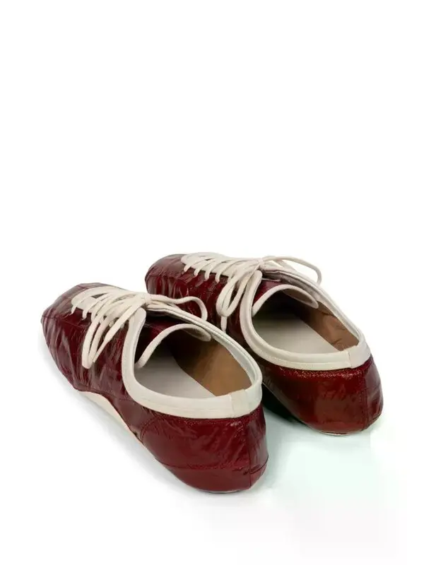 Dries Van Noten Leather Ballerina Sneakers
